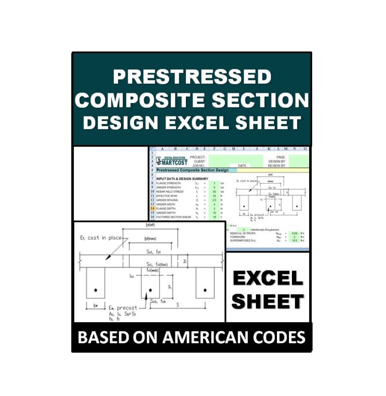 Prestressed Composite Section Design Excel Sheet – Digital Education ...